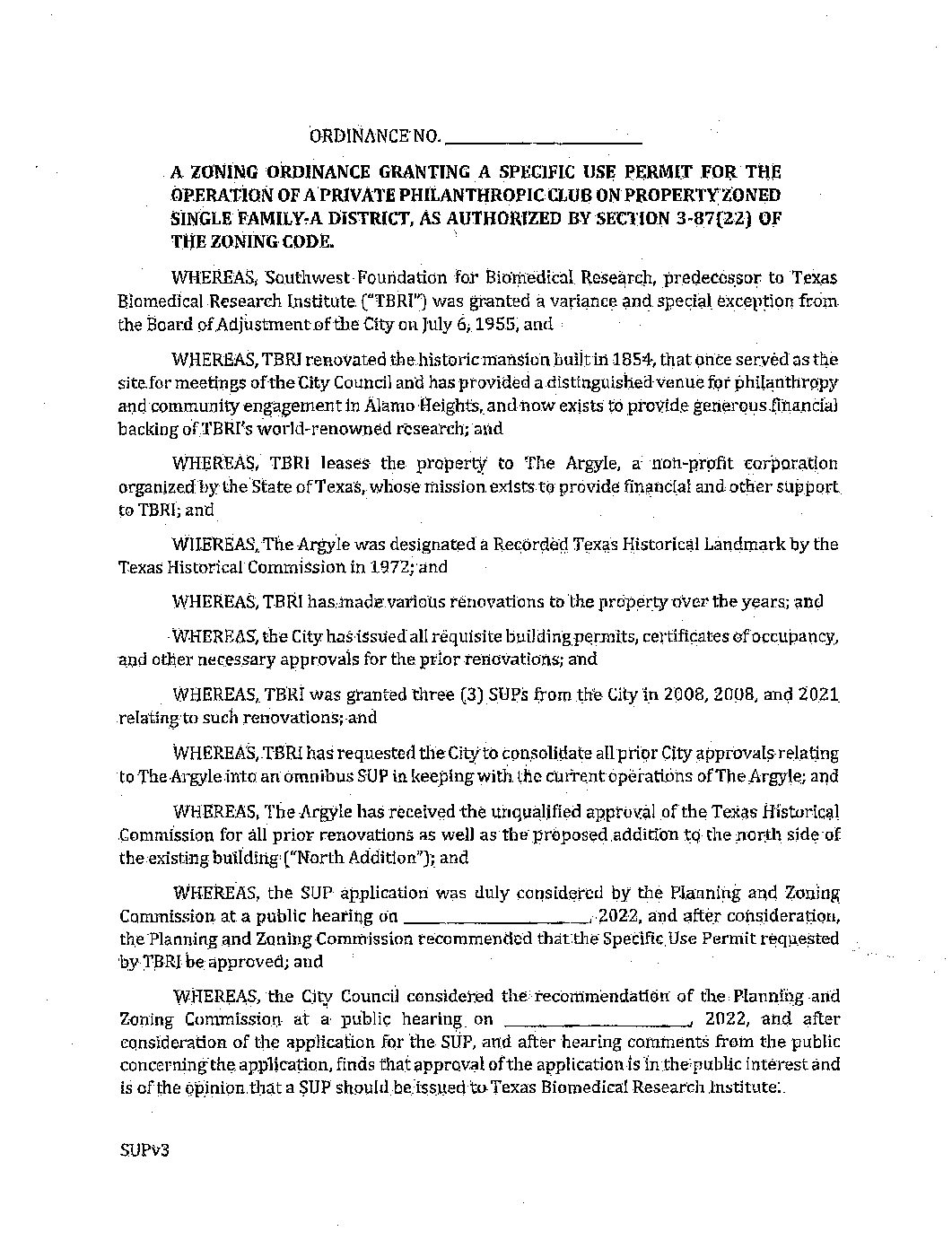 2022 Argyle Proposed Special Use Permit - Neighborhood Preservation ...